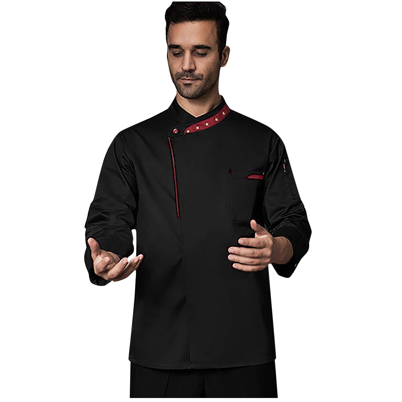 Chef Coat Women Unisex Chef Coat for Men Women Classic Restaurant ...