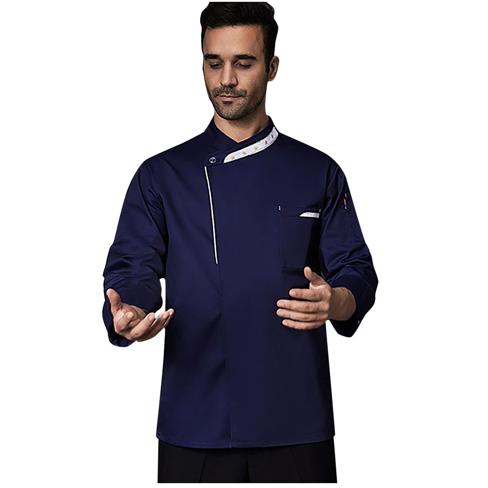 Chef Coat Women Unisex Chef Coat for Men Women Classic Restaurant ...