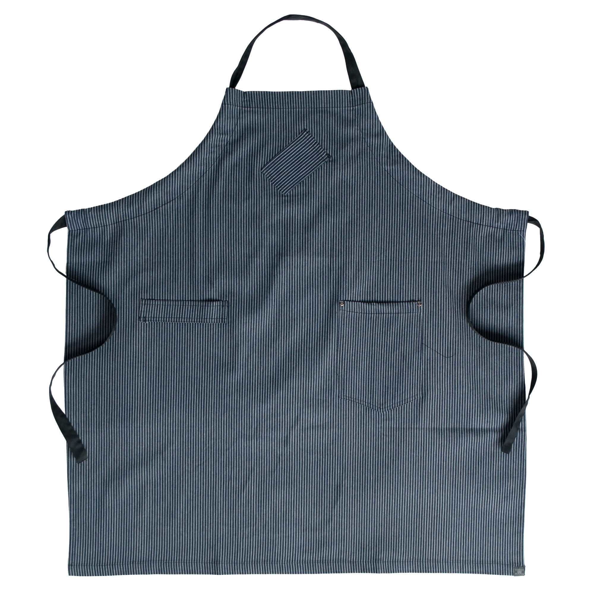 Chef Code 34" Denim Bib Apron with 2 Pockets and Towel Loop - Walmart.com