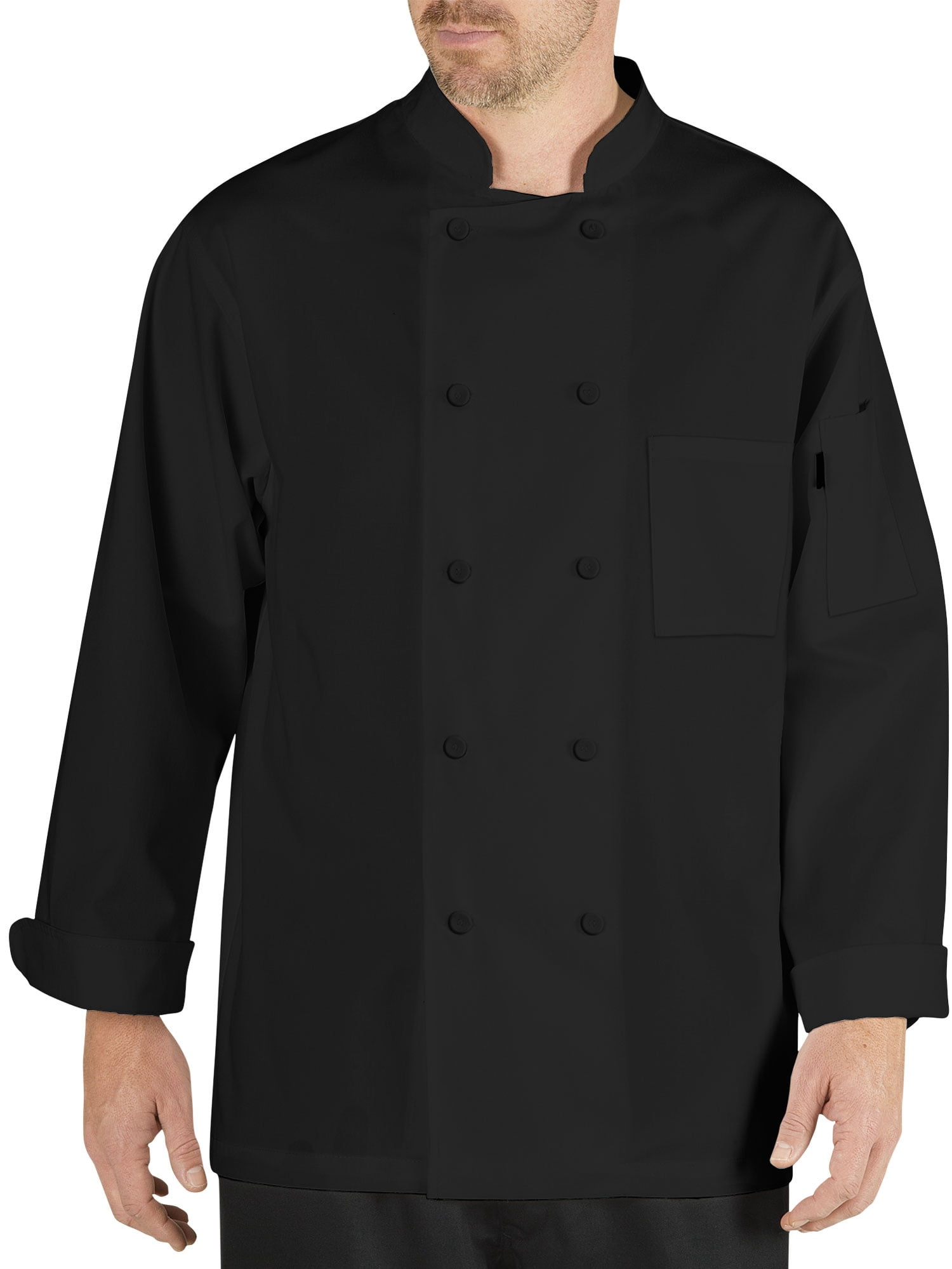 Chef Code Cool Breeze Chef Coat with Long-Sleeves and Mesh Vent Inlay ...
