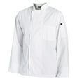 Chef Code Men's 10 Pearl Button Classic Chef Coat, white, small ...