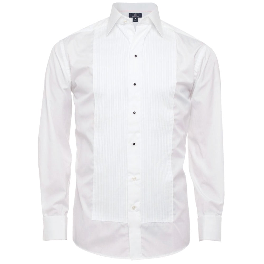 "Chef Code Men's Tuxedo Shirt with 1/4\" Pleats and Point Collar ...