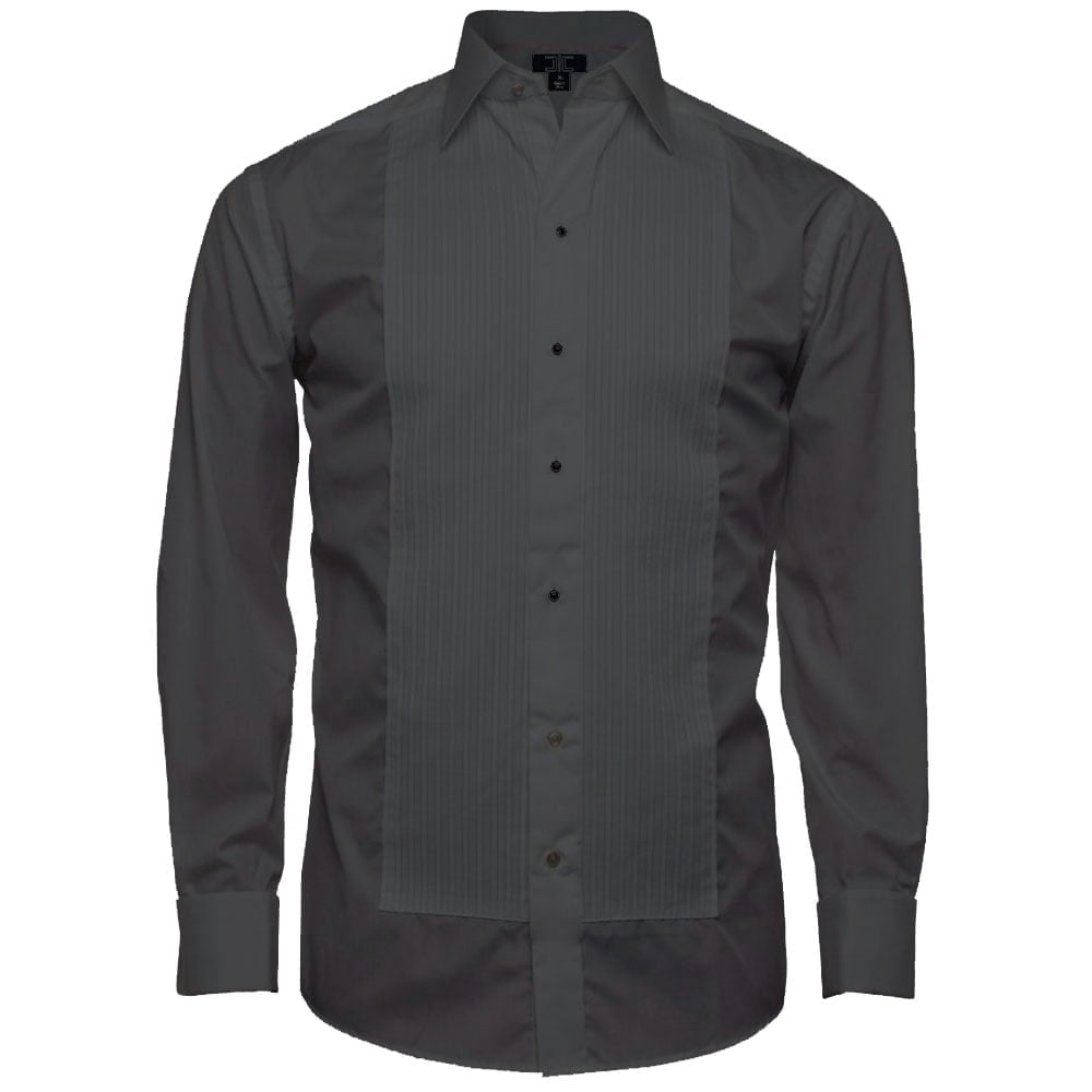 Chef Code Men's Tuxedo Shirt with 1/4" Pleats and Point Collar ...