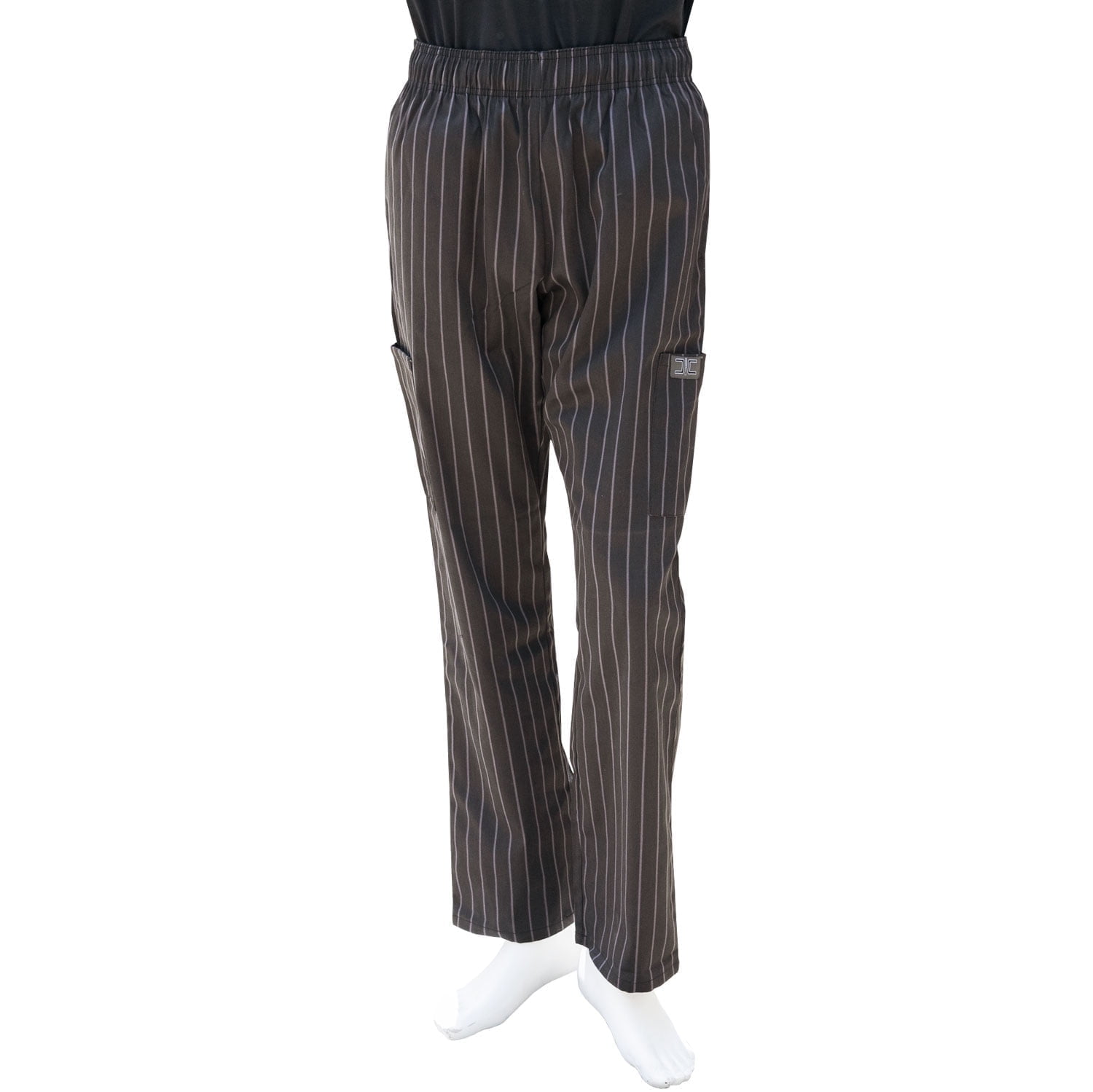 Chef Code Modern Fit Unisex Cargo Chef Pants, Elastic Waist ...