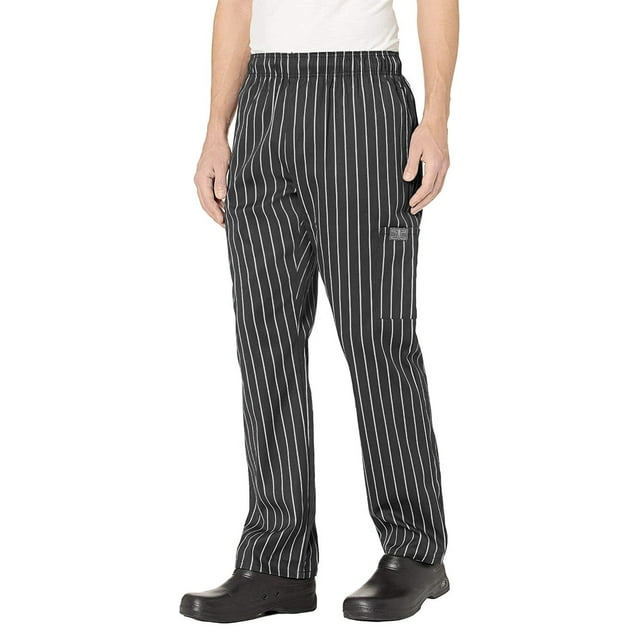 Chef Code Modern Fit Unisex Cargo Chef Pants, Elastic Waist ...
