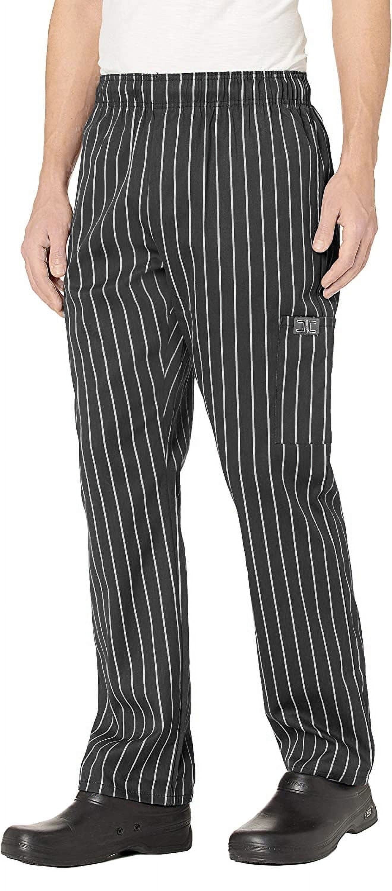 Chef Code Modern Fit Unisex Cargo Chef Pants, Elastic Waist ...