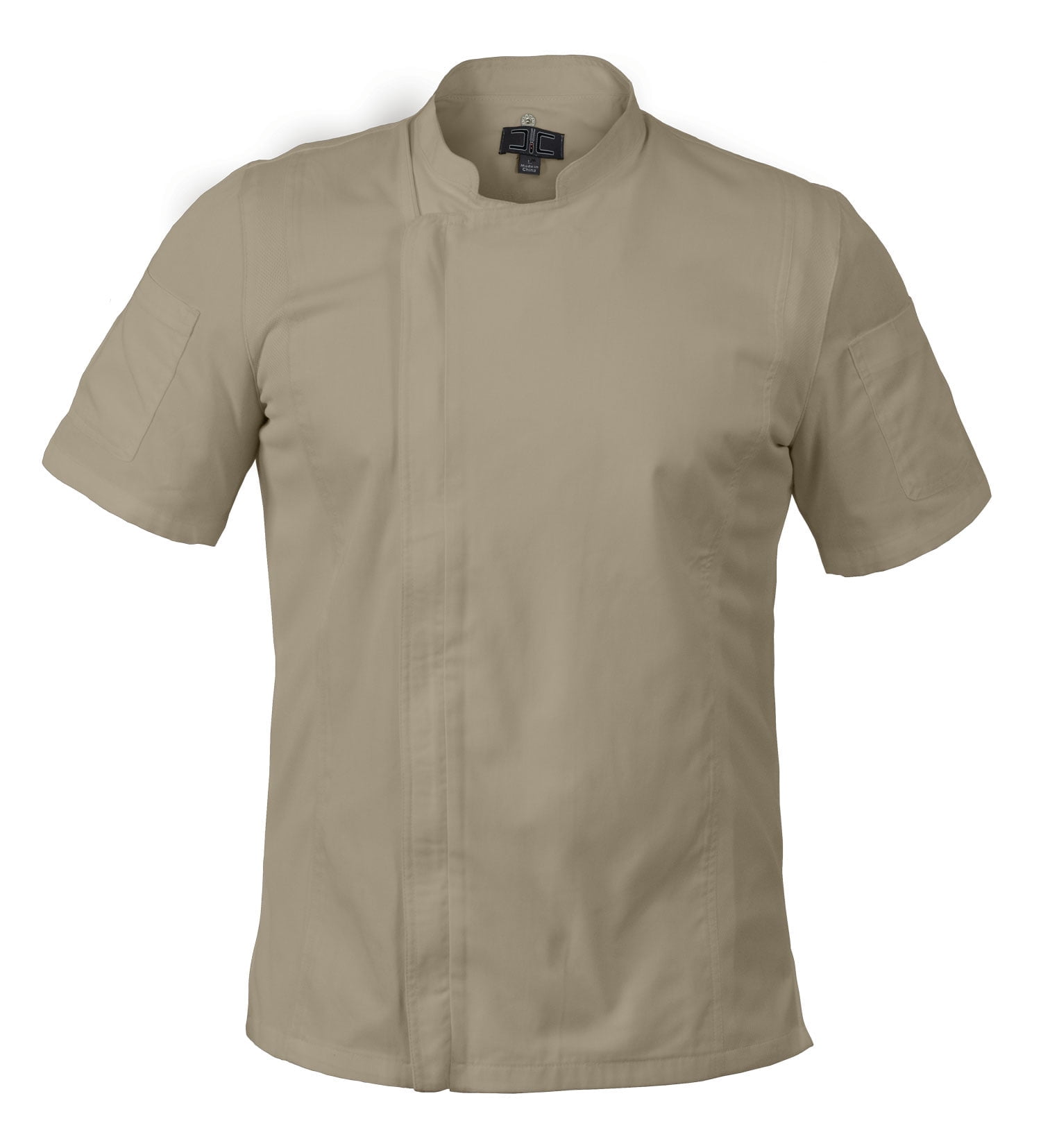Chef Code Zip Front Cool Breeze Chef Coat - Walmart.com