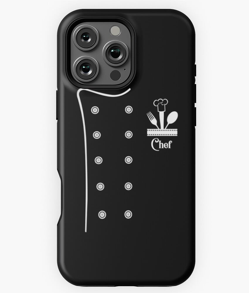 Chef Cook Chef Jacket Gift Cooking Phone Case for iPhone 16 15 14 13 12 ...