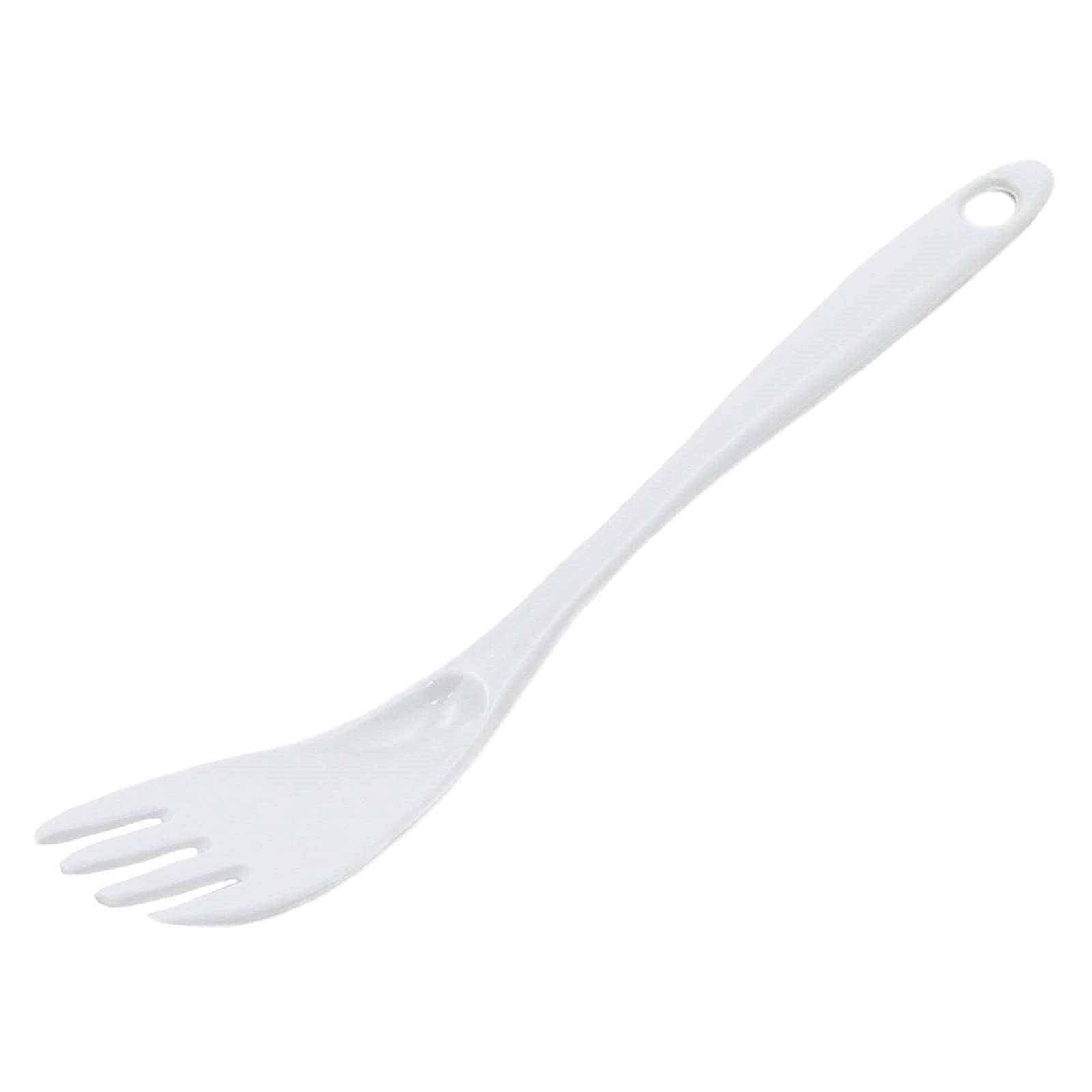 Chef Craft 11.5" Long Melamine Turner Fork Kitchen Utensil - White ...