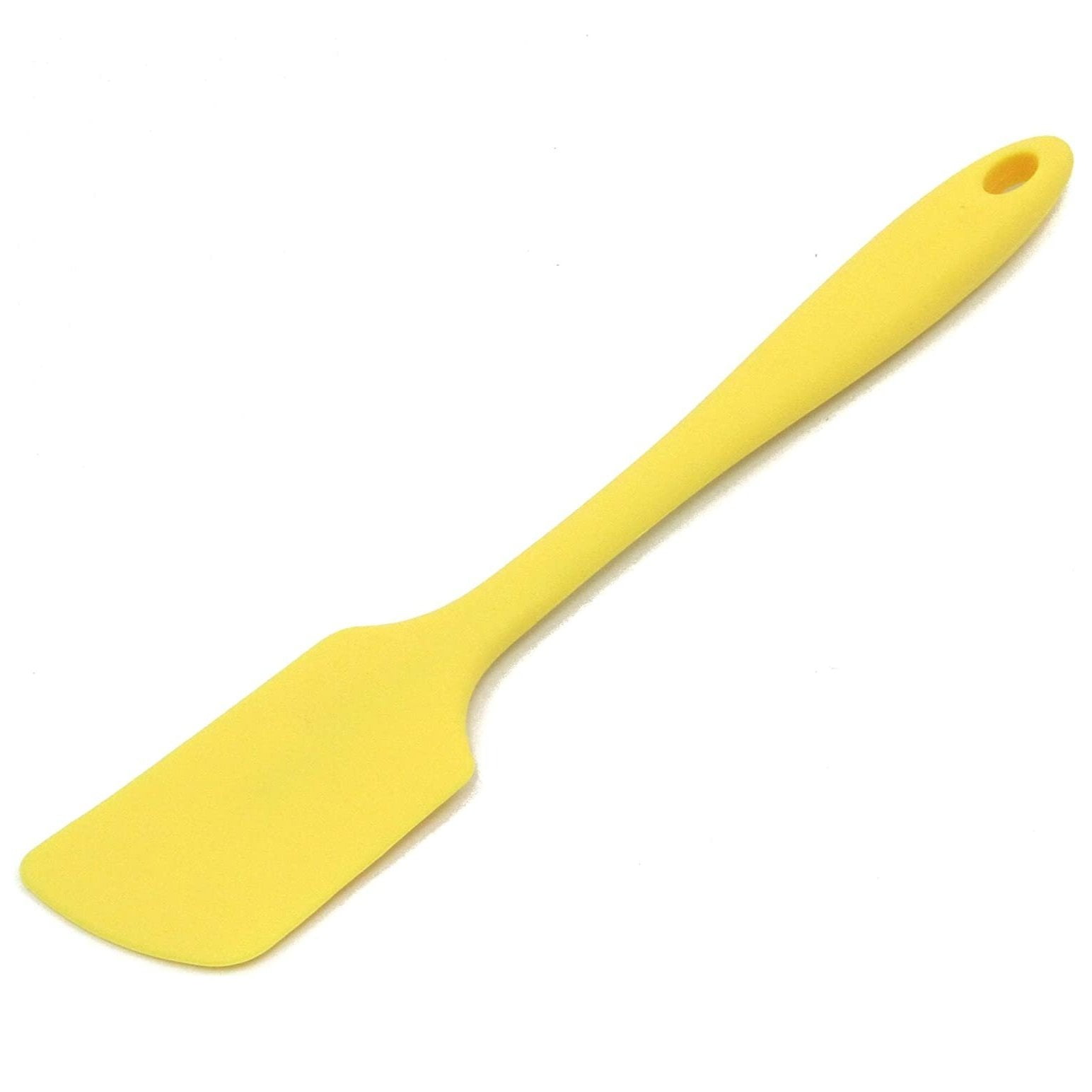 Chef Craft 11" Premium Heat Resistant Silicone Angled Spatula - Yellow ...