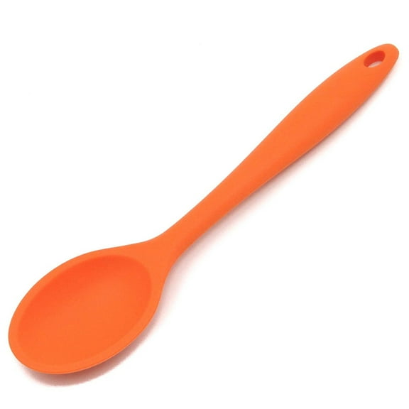 Chef Craft Premium Silicone Handle Wooden Spoon, 14 inch, Red - Walmart.com