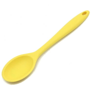 Chef Craft Premium Silicone Handle Wooden Spoon, 14 inch, Red - Walmart.com