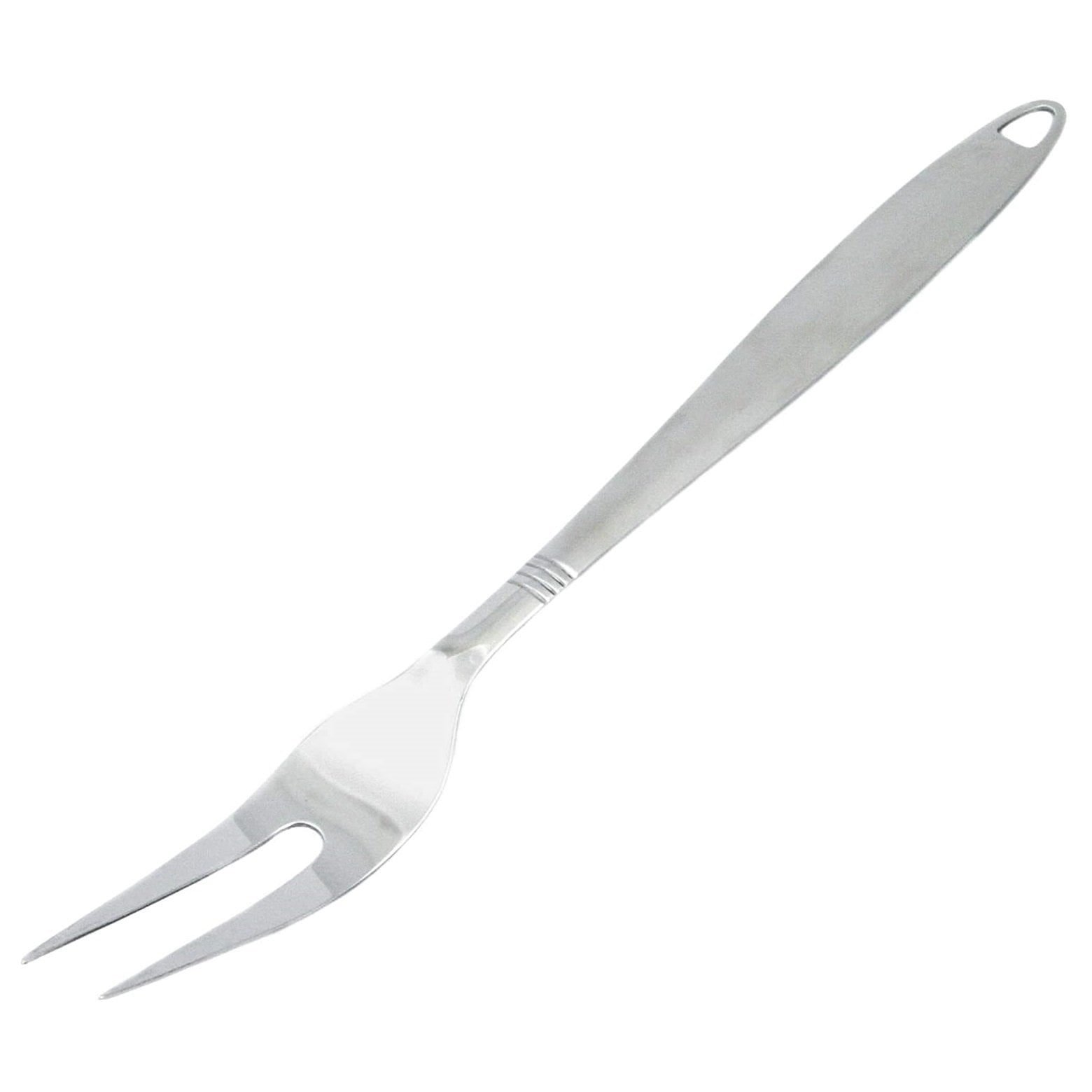 Chef Craft 12.5" Stainless Steel Meat Serving Fork, Brushed Finish ...
