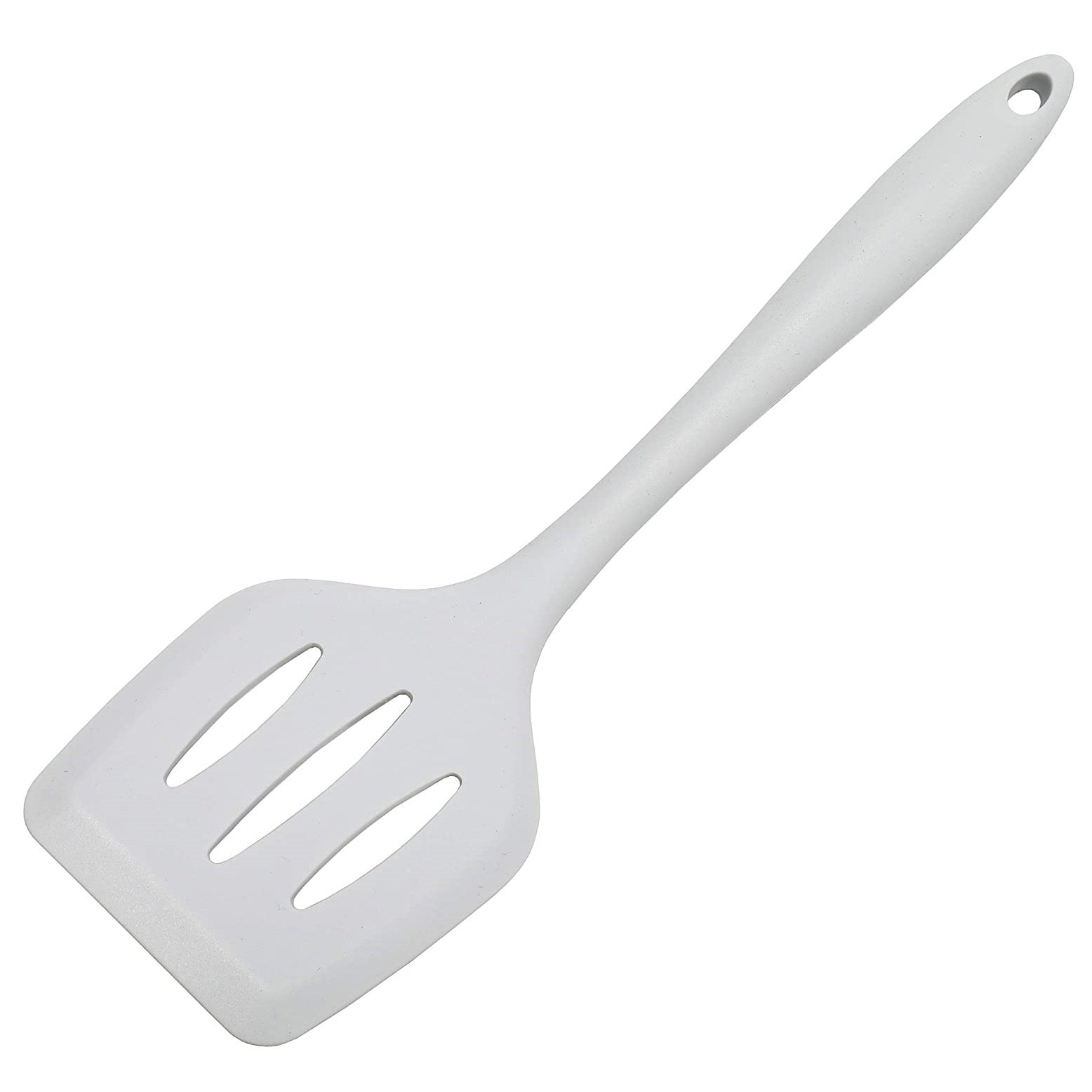 Chef Craft 12" Premium Heat Resistant Silicone Slotted Turner Spatula ...