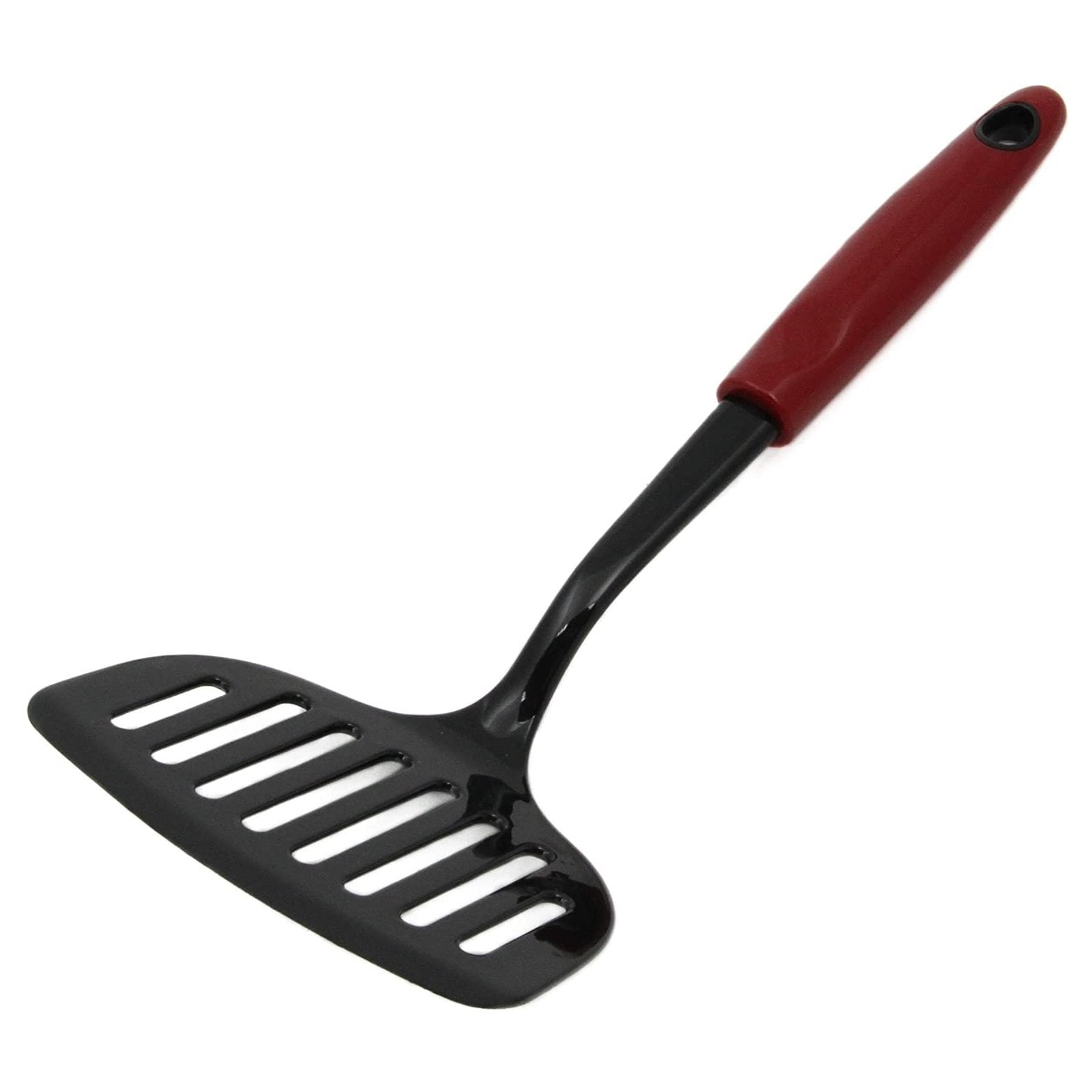Chef Craft 12" Select Nylon Jumbo Wide Slotted Turner Spatula - Red 3 ...