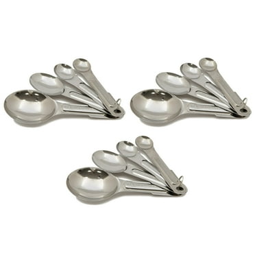 All-Clad Kitchen Scoop Stainless Steel Measuring Spoon Set, 4-Piece ...