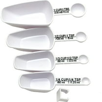 Lindy's Handled 4-Pc Heavy Duty Stainless Steel Measuring Scoop Set ...
