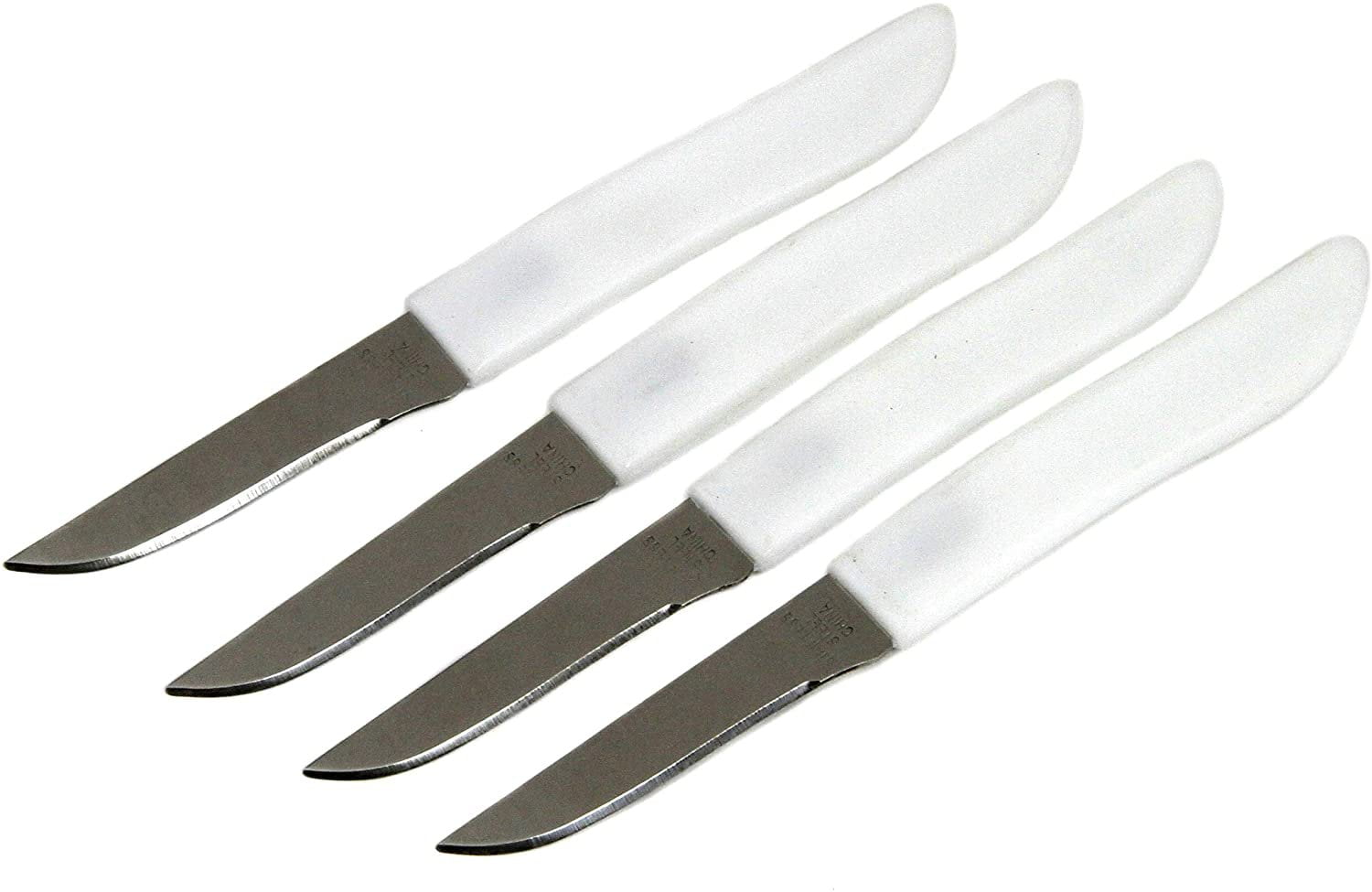 Chef Craft 4pc Small Paring Knives Set - Stainless Steel Blade for ...