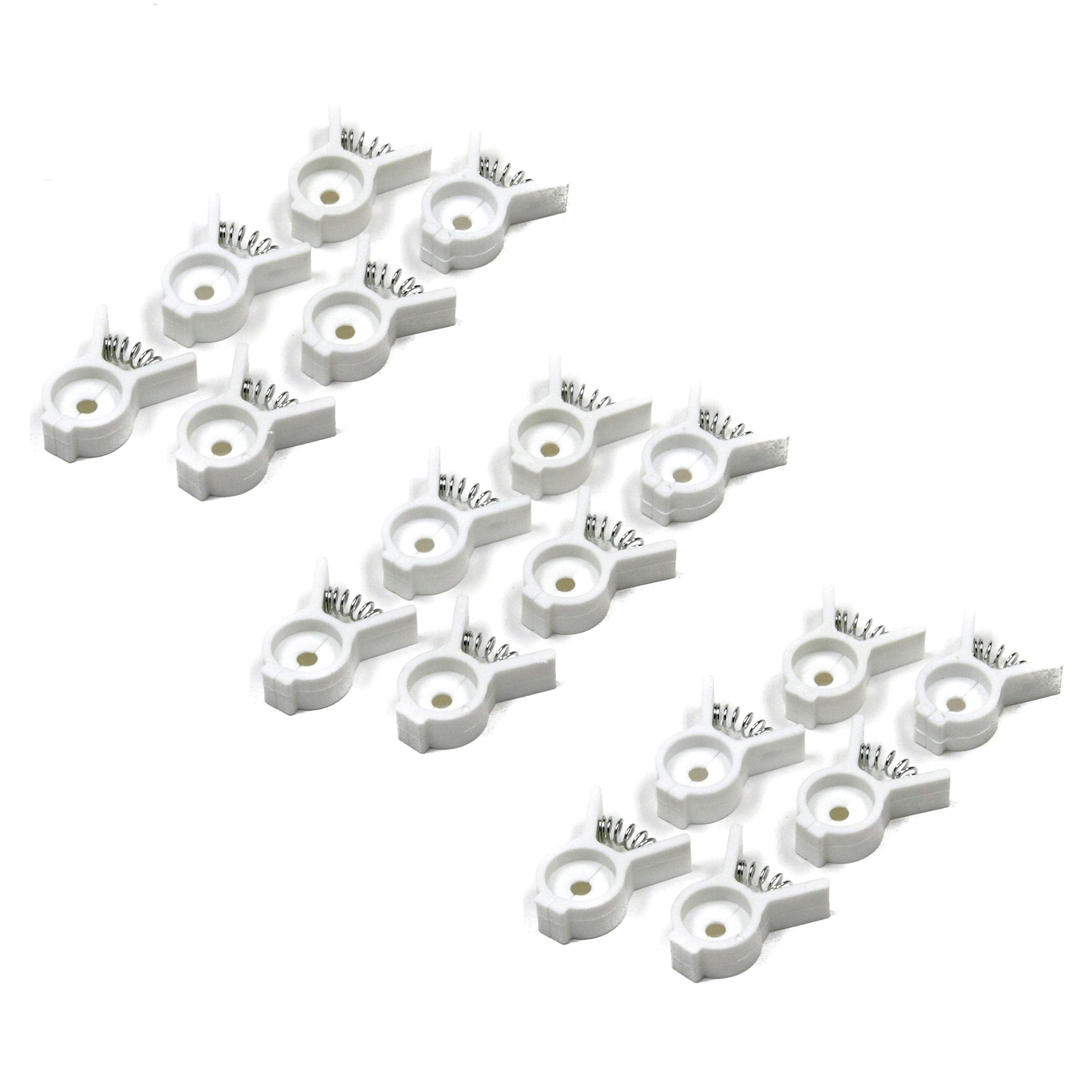 Chef Craft 6pc Bread & Bagel Clips - Plastic or Chip Bag Tie Sealing ...