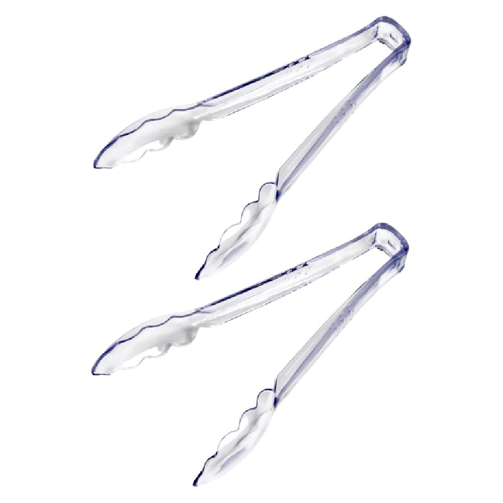 Chef Craft 9 Inch Clear Plastic Tongs, 2 Pack - Walmart.com