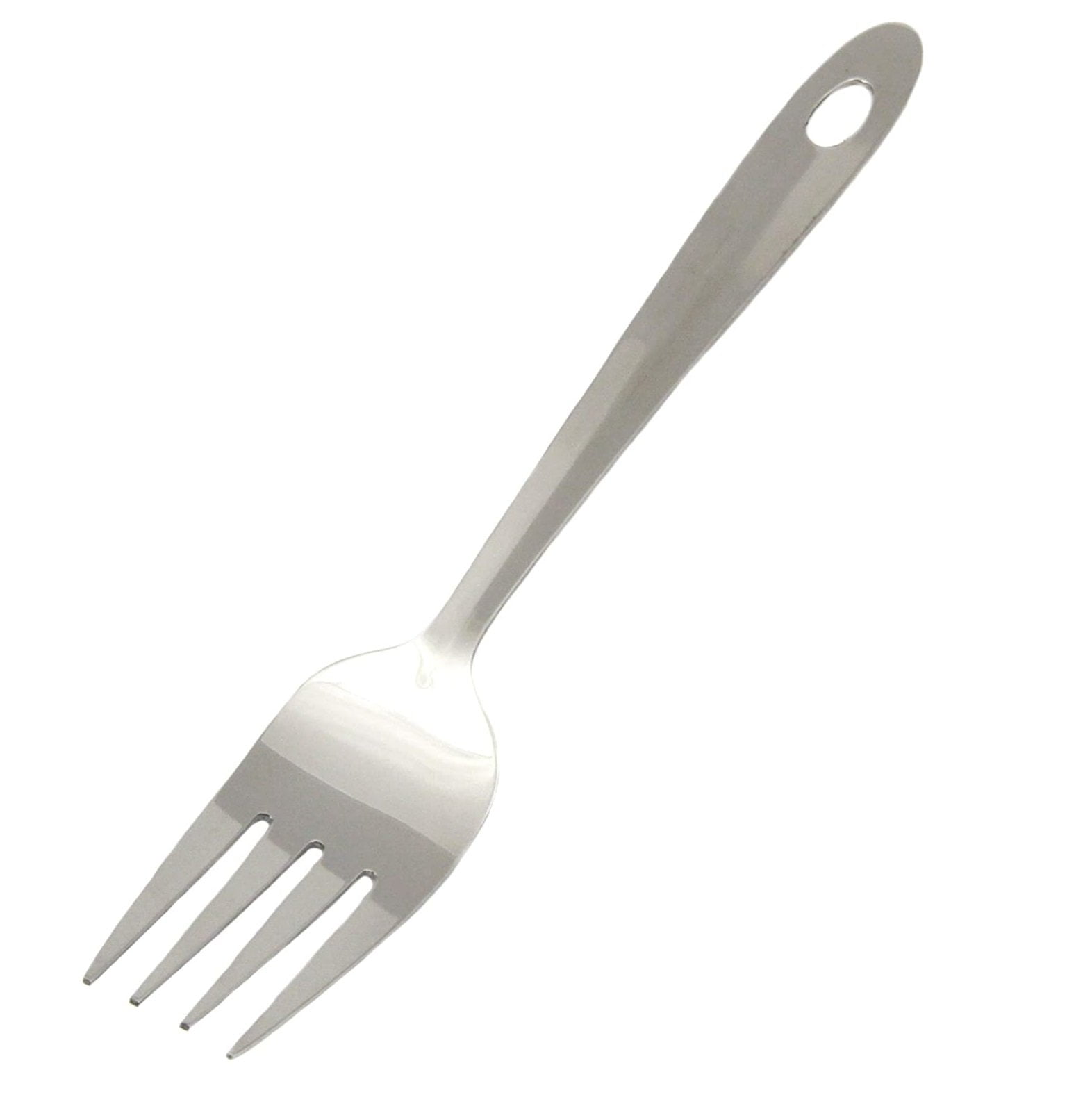 Chef Craft 9" Stainless Steel Meat & Potato Serving Fork with Sleek ...