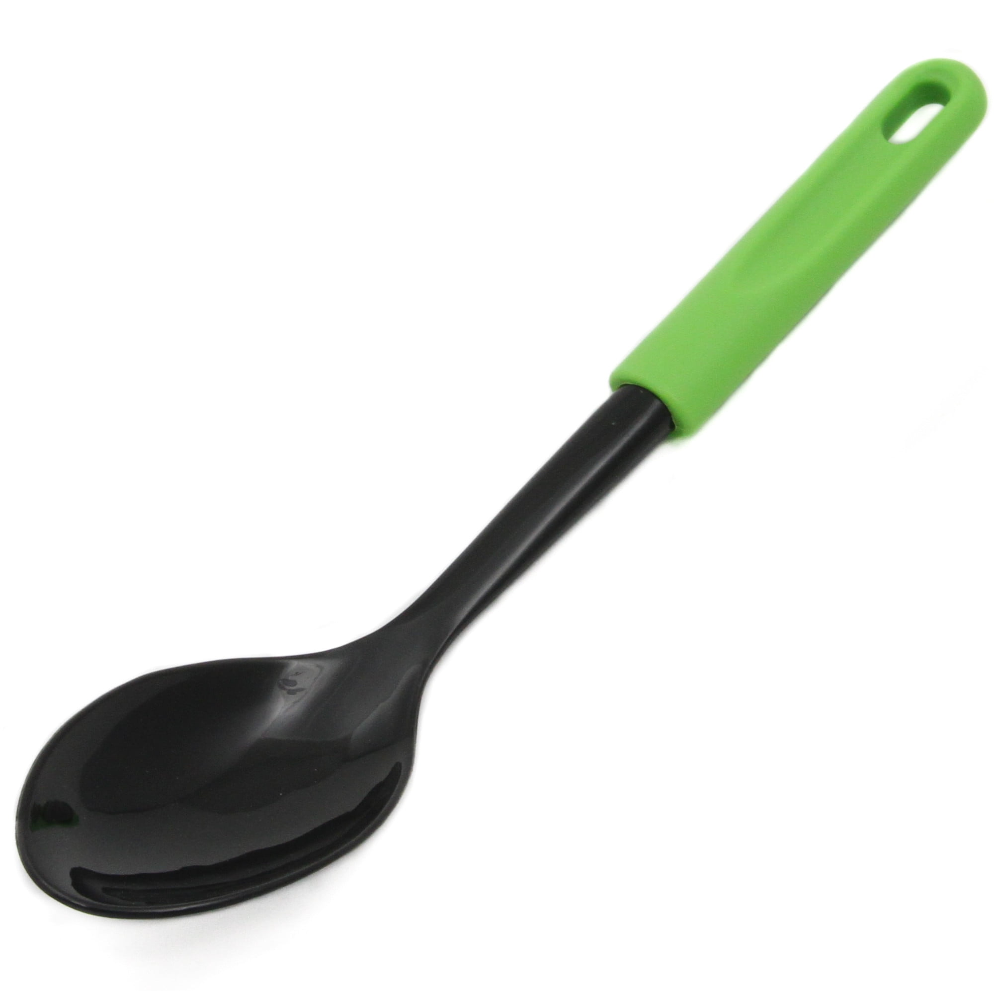 Chef Craft Basic Nylon Basting Spoon, 11.5 inch, Green/Black - Walmart.com