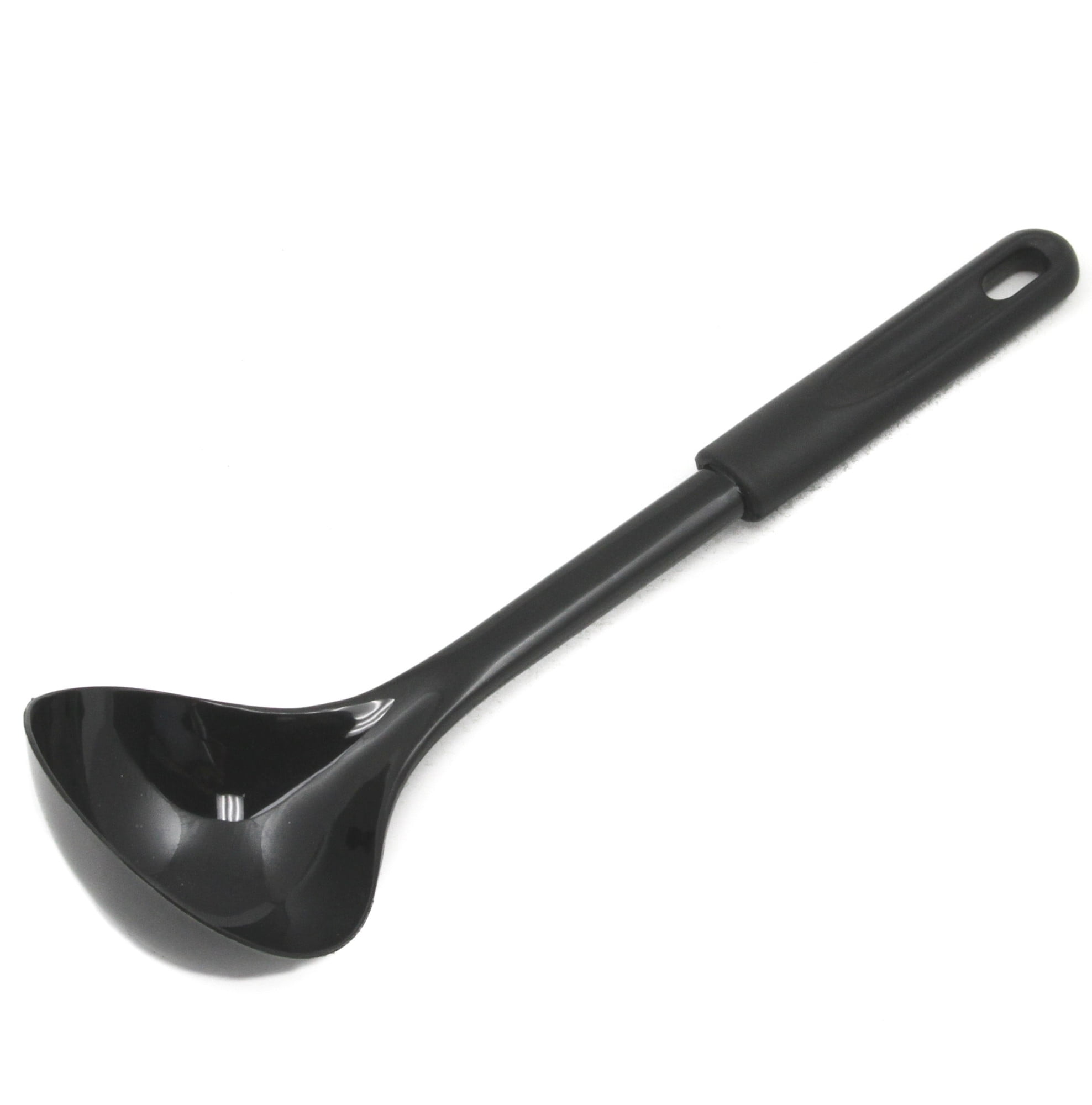 Chef Craft Basic Nylon Cooking/Serving Ladle, 12 inch, Black - Walmart.com