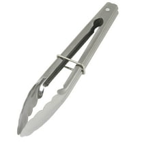 2Pc Stainless Steel Tong 12" 9" Set Food BBQ Kitchen Salad Grill ...