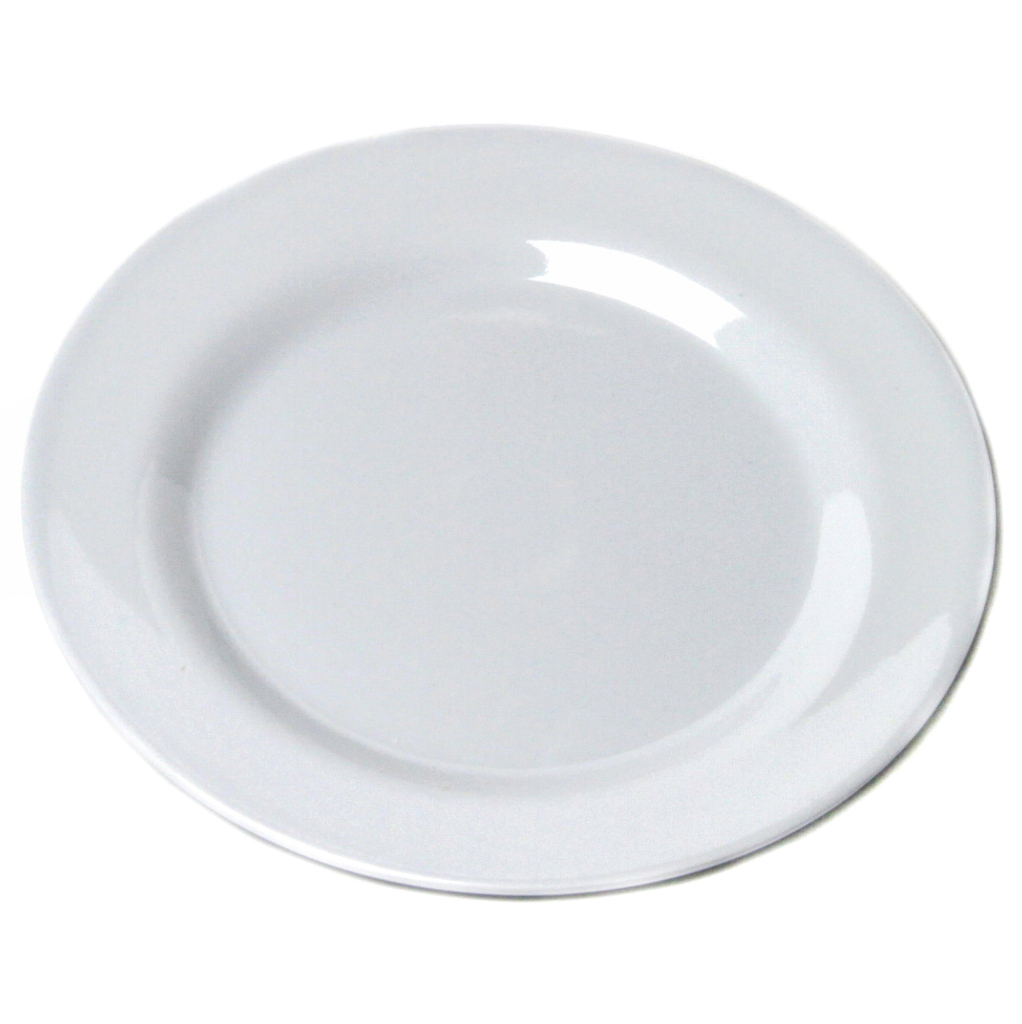 Chef Craft Classic Melamine Appetizer Plates, 8 inches in Diameter ...