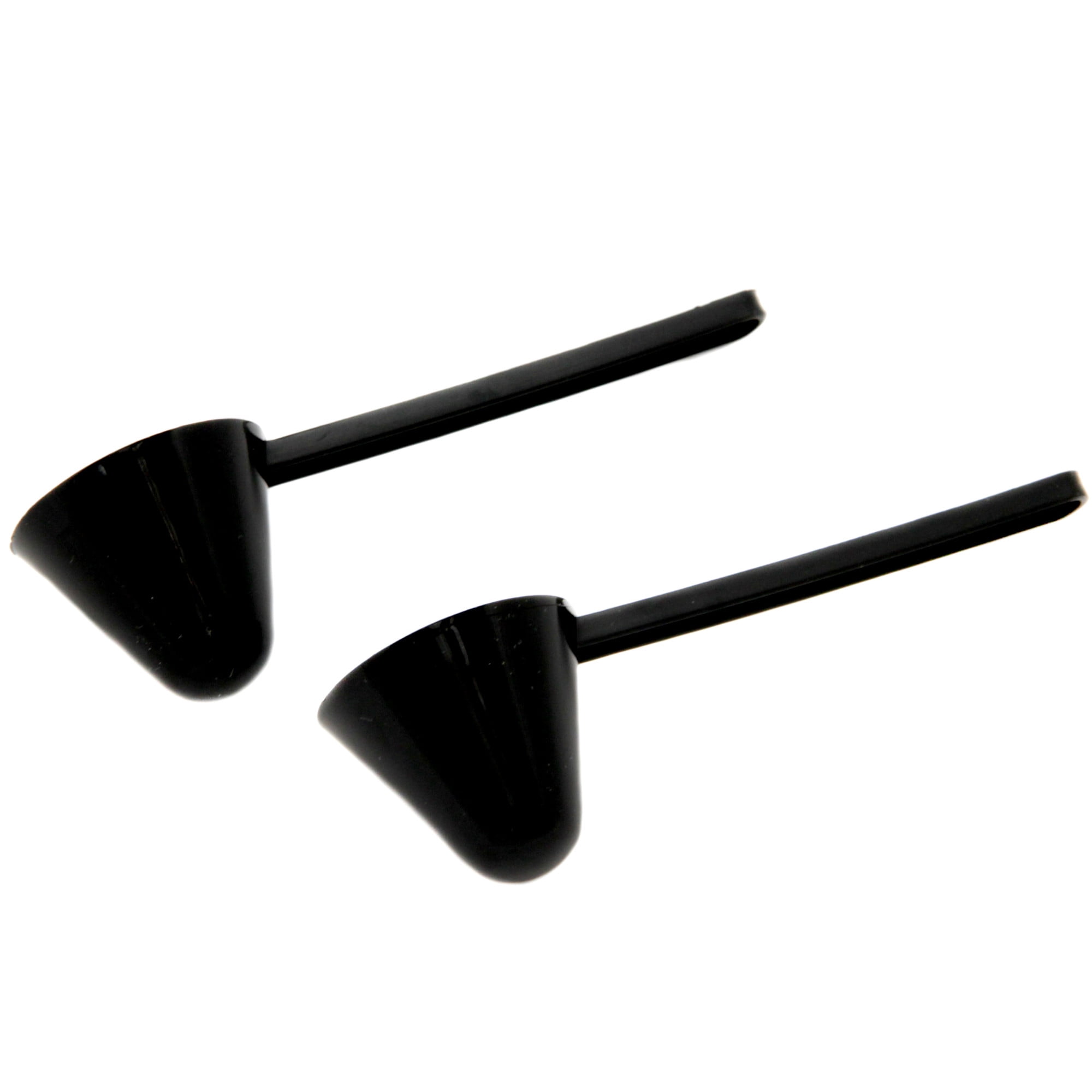 Chef Craft Classic Plastic Coffee Scoop, 1 Ounce 2 Piece Set, Black ...