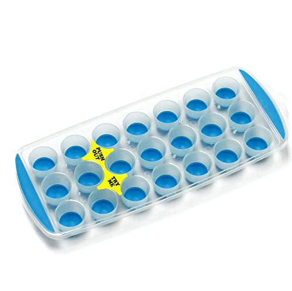 Chef Craft Push Out Ice Cube Tray, 11 inch, 21 Cubes - Walmart.com