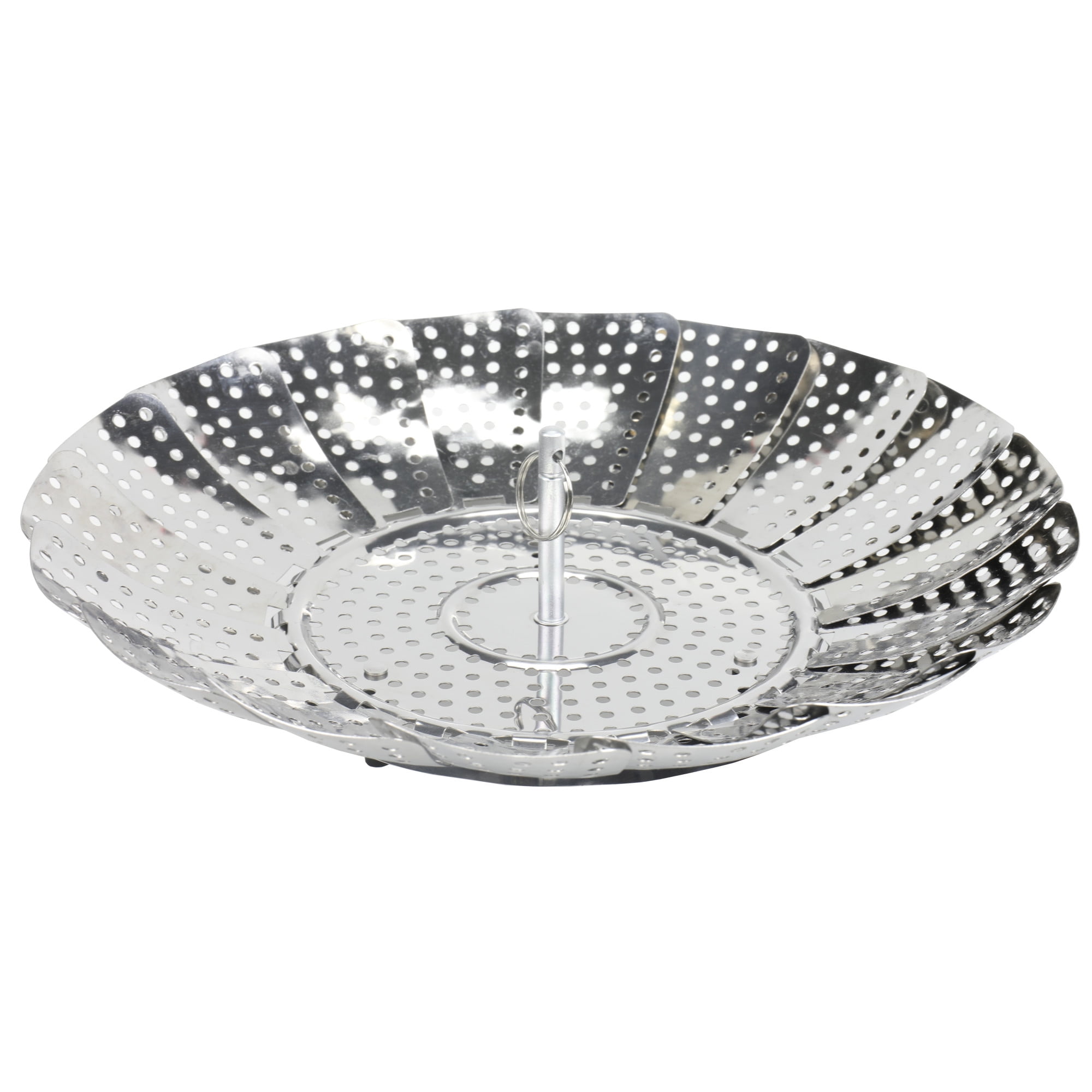 Chef Craft Classic Steamer Basket, 6 inch Diameter 9.5 inch Expanded ...