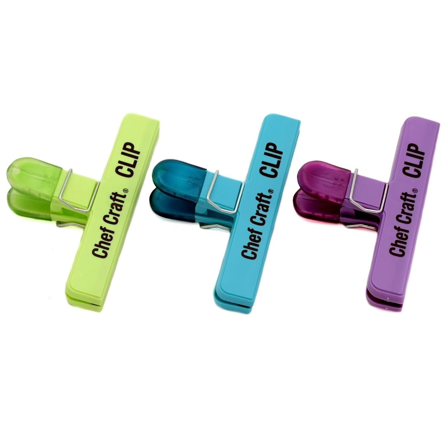 Chef Craft Large 6-Inch Bag Clip, Chip Sealing Clip - Random Pastel ...