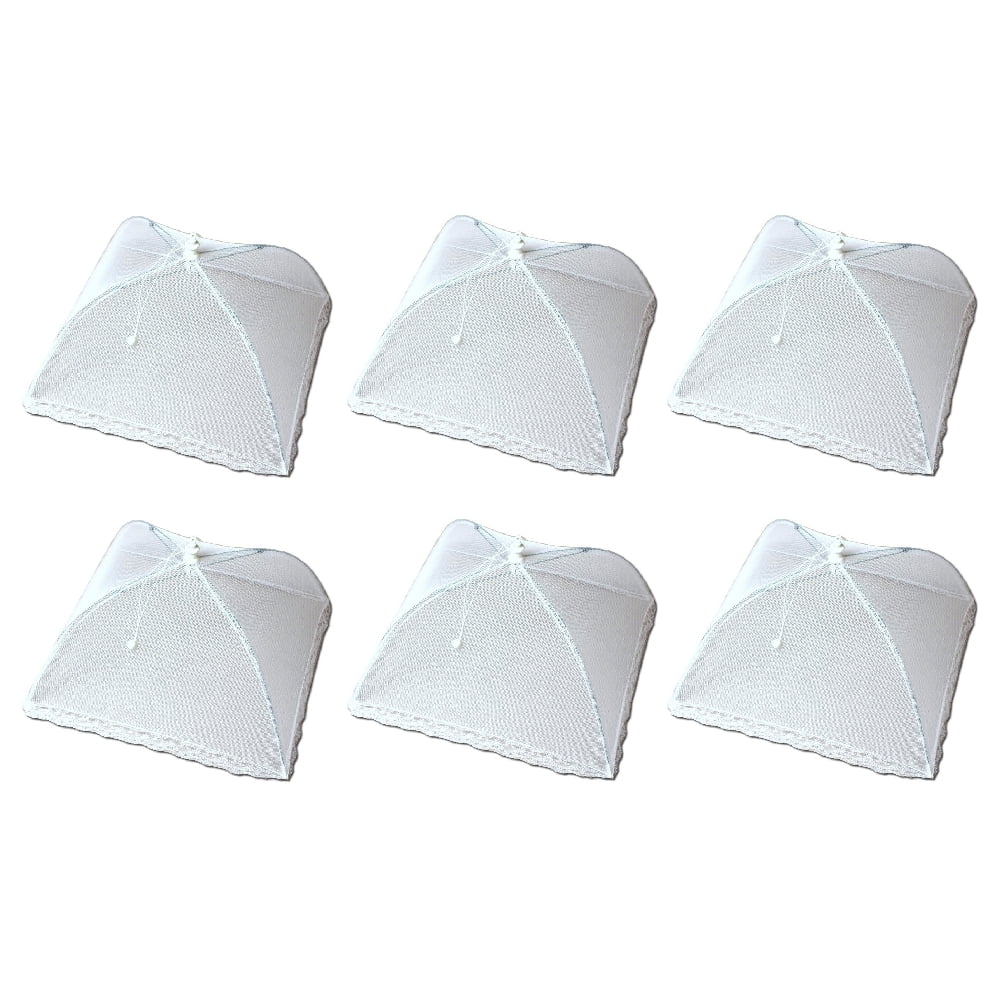 Chef Craft Mesh Food Tent Cover 12 x 12 inch, White, 6 Pack - Walmart.com