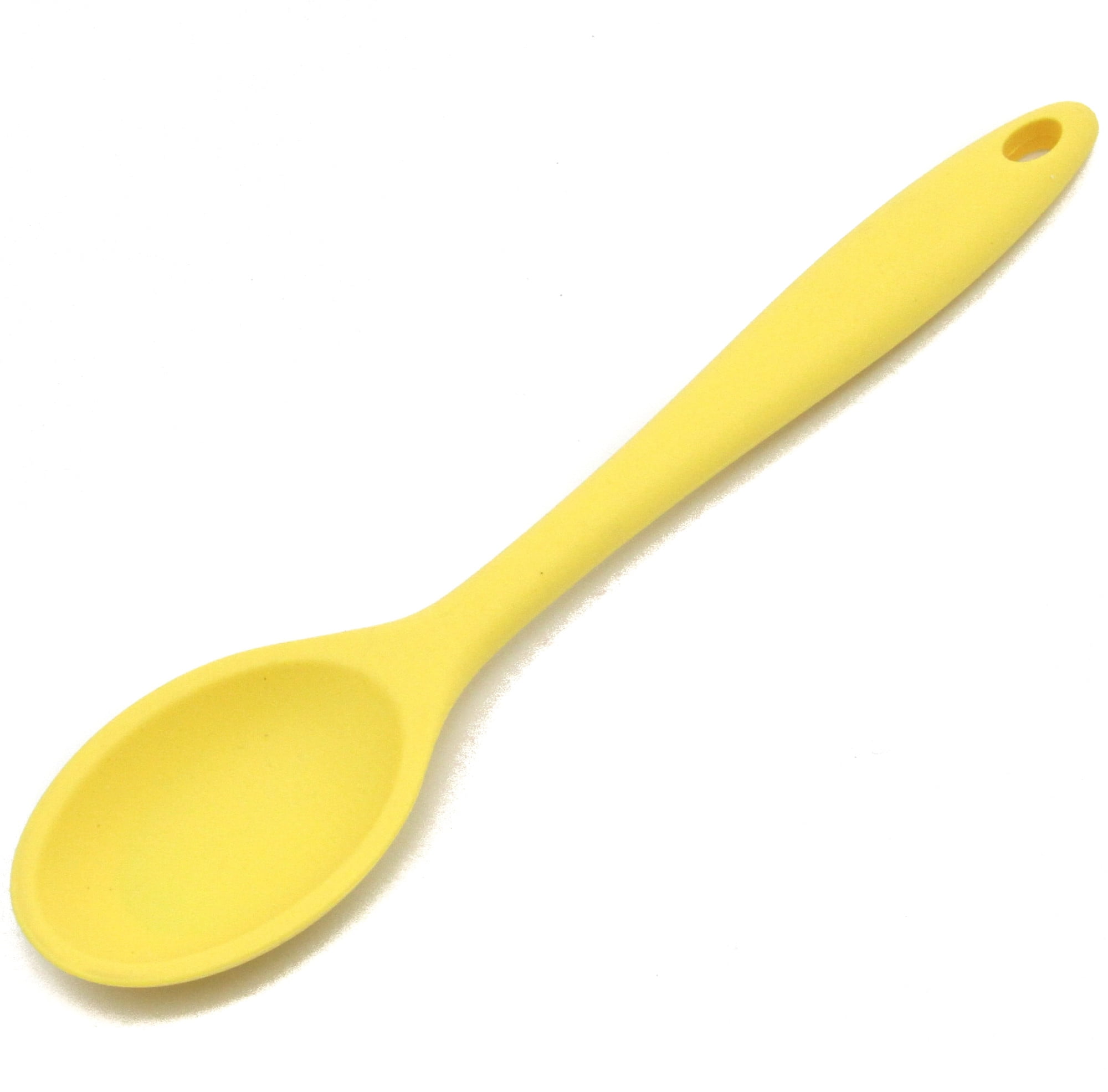 Chef Craft Premium Silicone Basting Spoon, 11 inch, Yellow - Walmart.com
