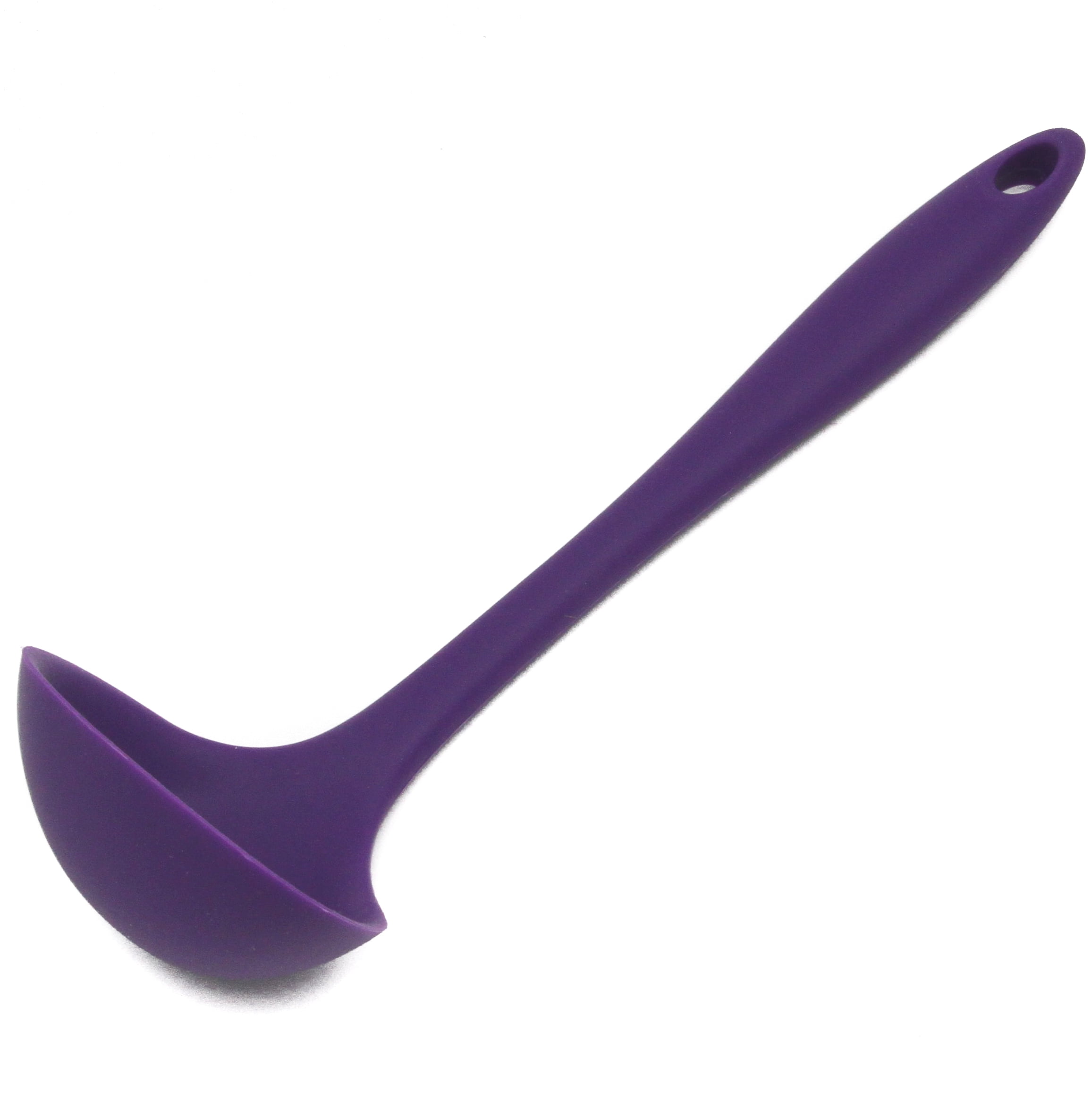 Chef Craft Premium Silicone Cooking Ladle, 11.25 inch, Purple - Walmart.com