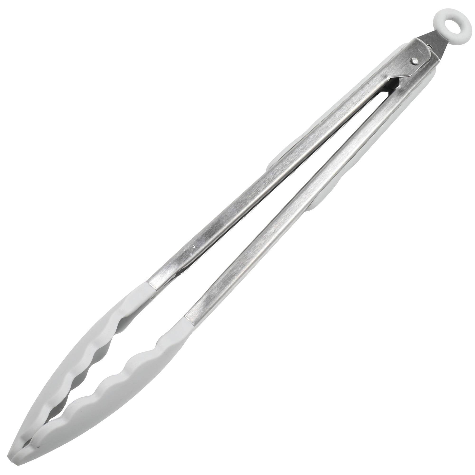 Chef Craft Premium Silicone Cooking Tongs, 12 inch, Gray - Walmart.com