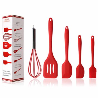 Chef Craft Basic Nylon Kitchen Tool and Utensil Set, 5 Piece Set ...