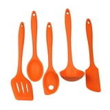 Chef Craft Premium Silicone Kitchen Tool and Utensil Set, 5 Piece Set ...