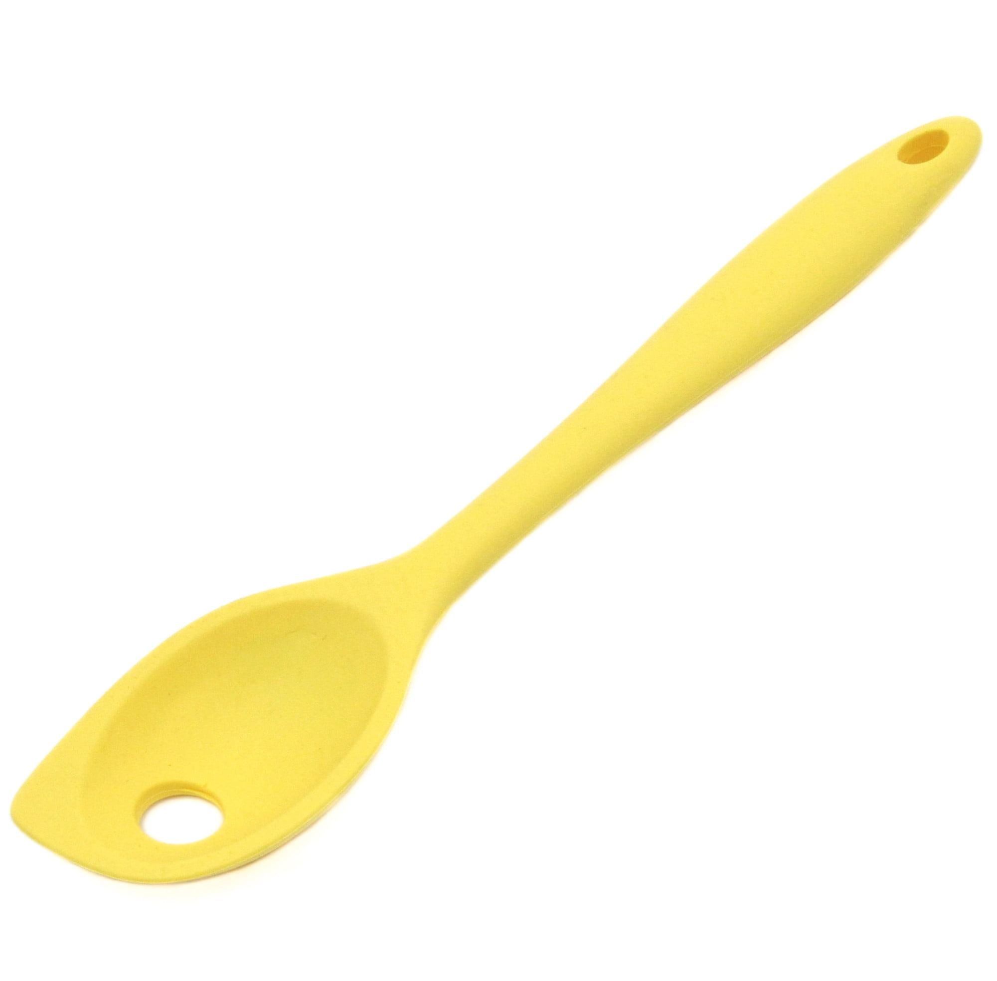 Chef Craft Premium Silicone Mixing Spoon, 11 inch, Yellow - Walmart.com