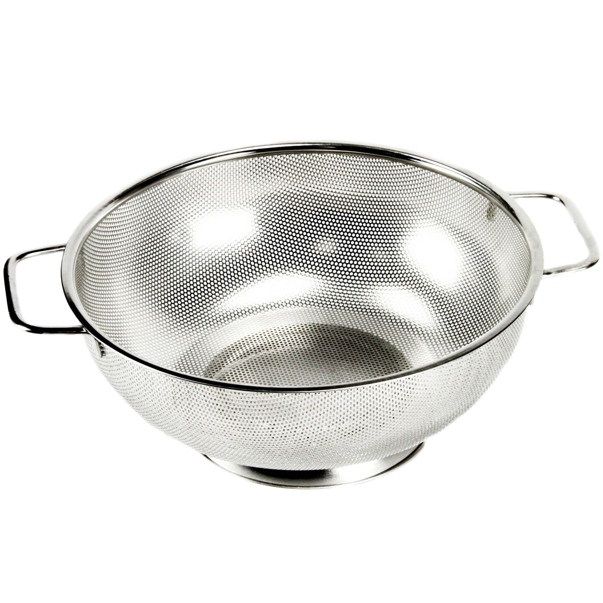 Chef Craft Select Microperforated Colander, 5 Quart, Stainless Steel ...
