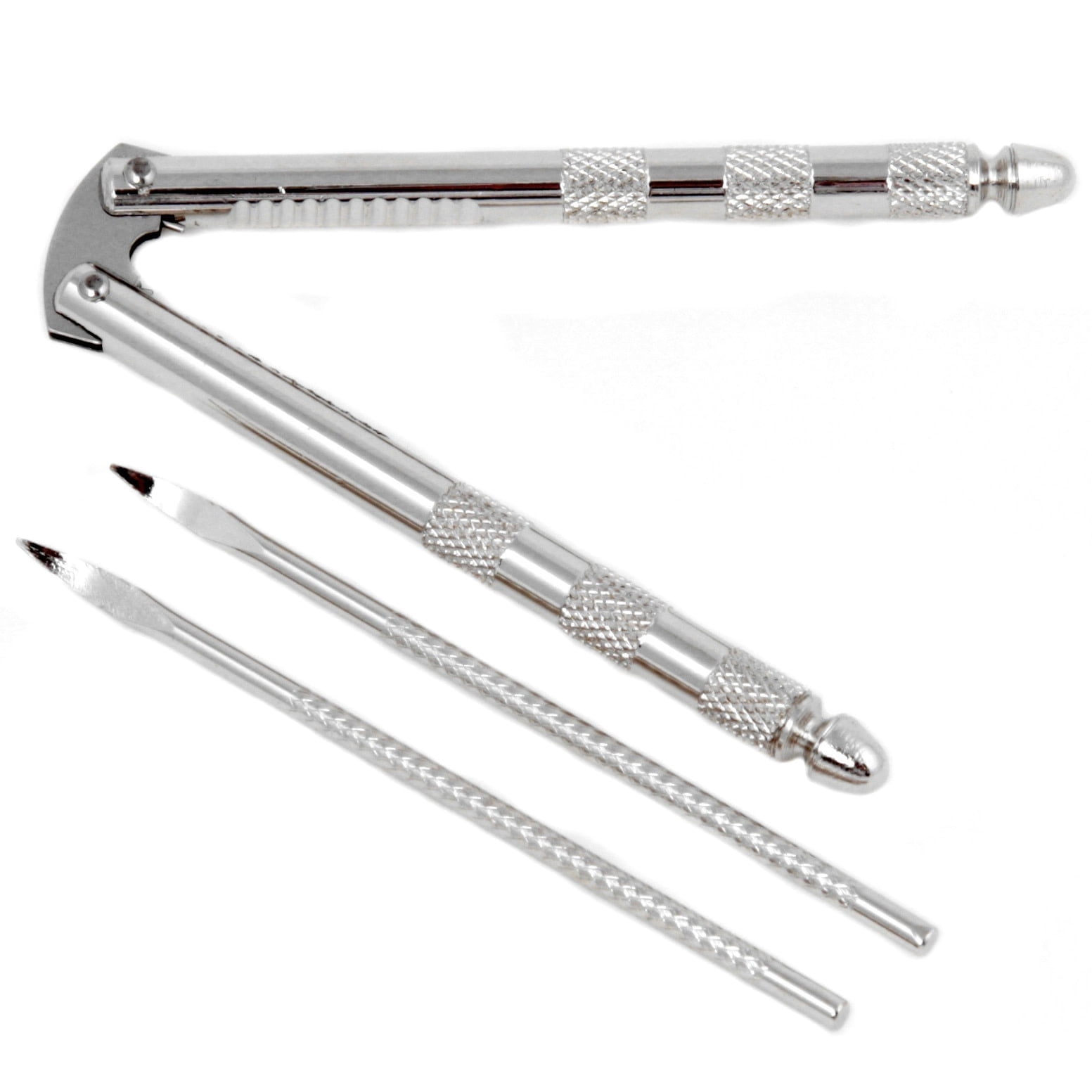 Chef Craft Select Stainless Steel Nut Cracker with Machined Teeth and ...