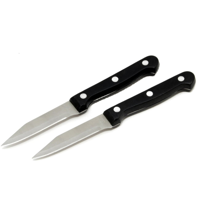 Chef Craft Kitchen Paring Knives Set, 2 Piece, 3.5 inch Blade ...