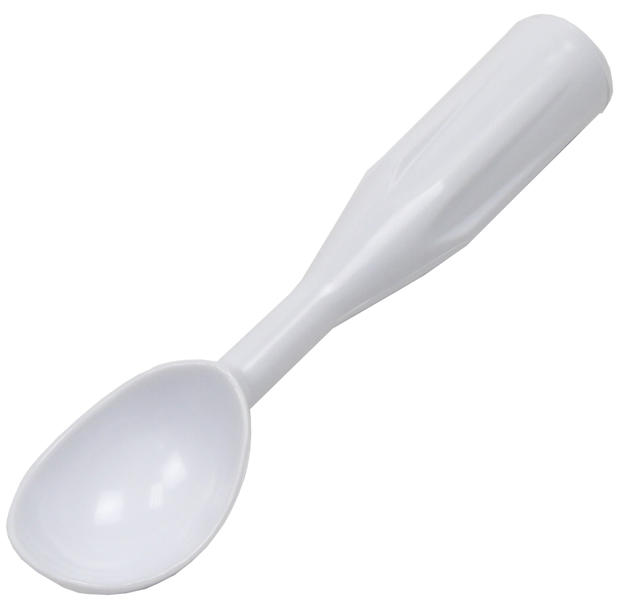 Chef Craft Select Plastic Ice Cream Scoop, 7.75 inches in Length, White ...