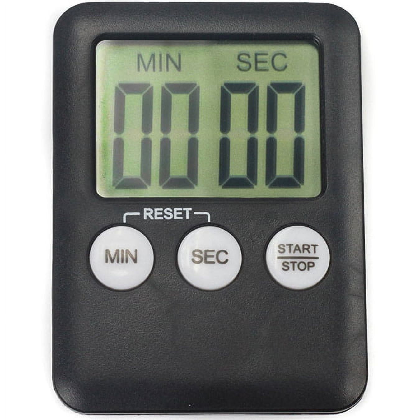 Chef Craft Select Plastic Loud Digital Timer with Magnet, 2.5 inches in ...