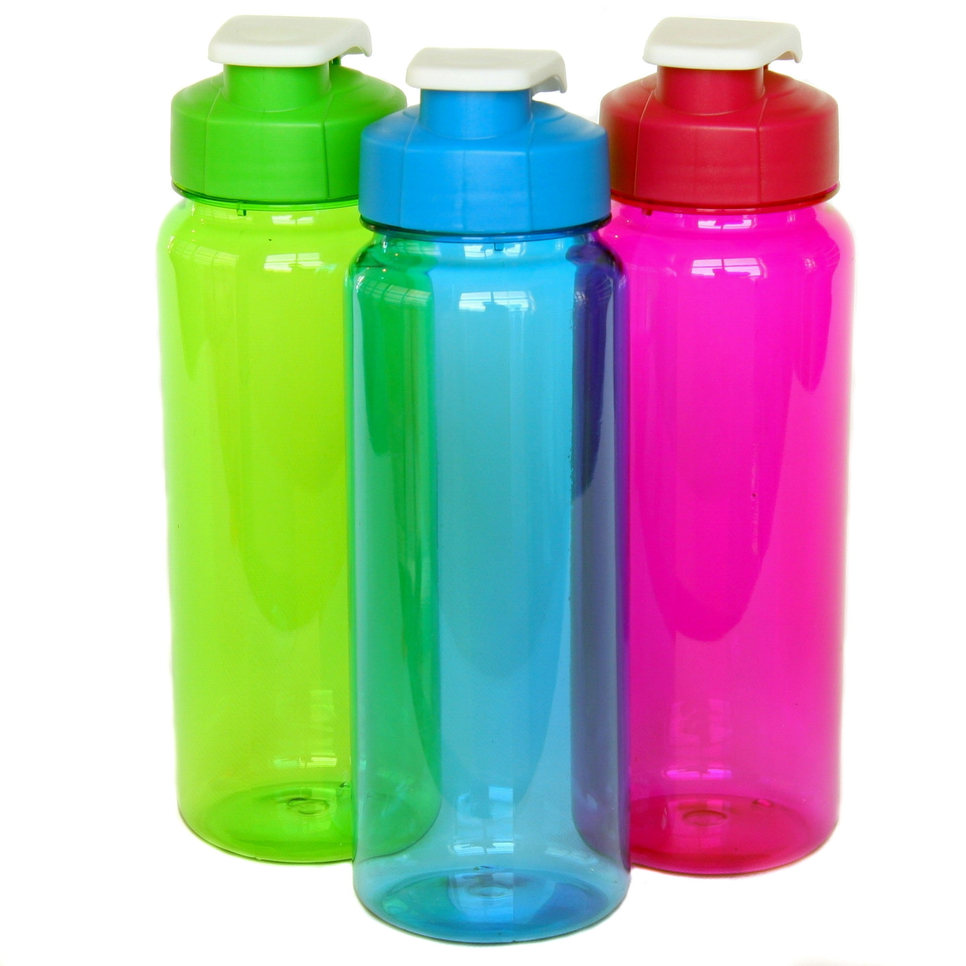 Chef Craft Select Plastic Water Bottle, 21 Ounce Capacity, Color May ...