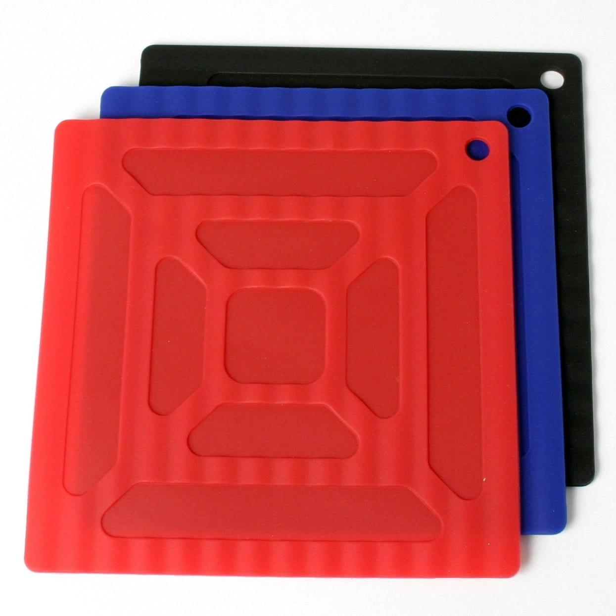 Chef Craft Select Silicone Square Trivet, 7 inch, Color May Vary ...