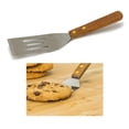 Chef Craft Small Slotted Cookie Spatula Stainless Steel Wood Handle ...