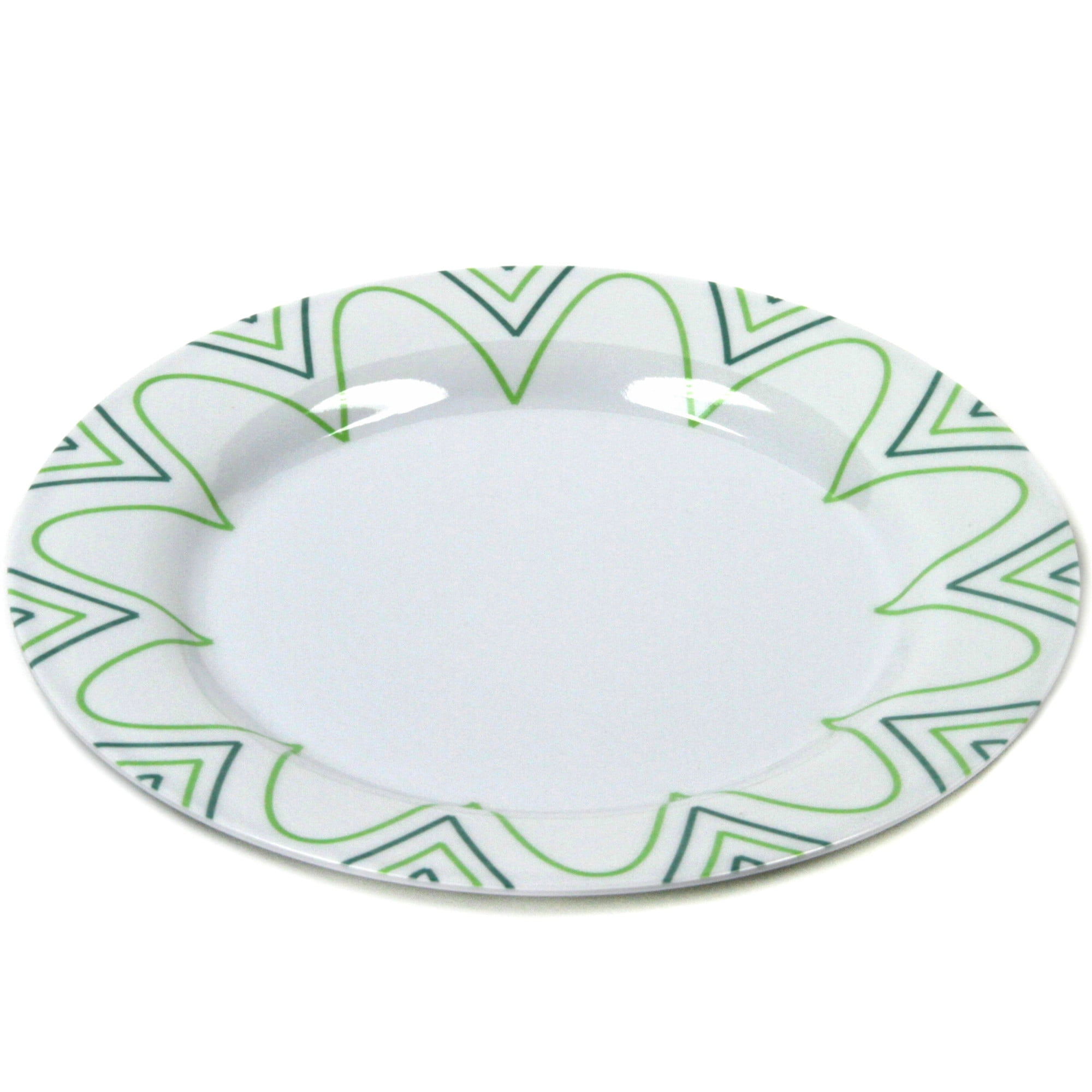 Chef Craft Spring Melamine Dinner Plate, 10 inches in Diameter, Design ...