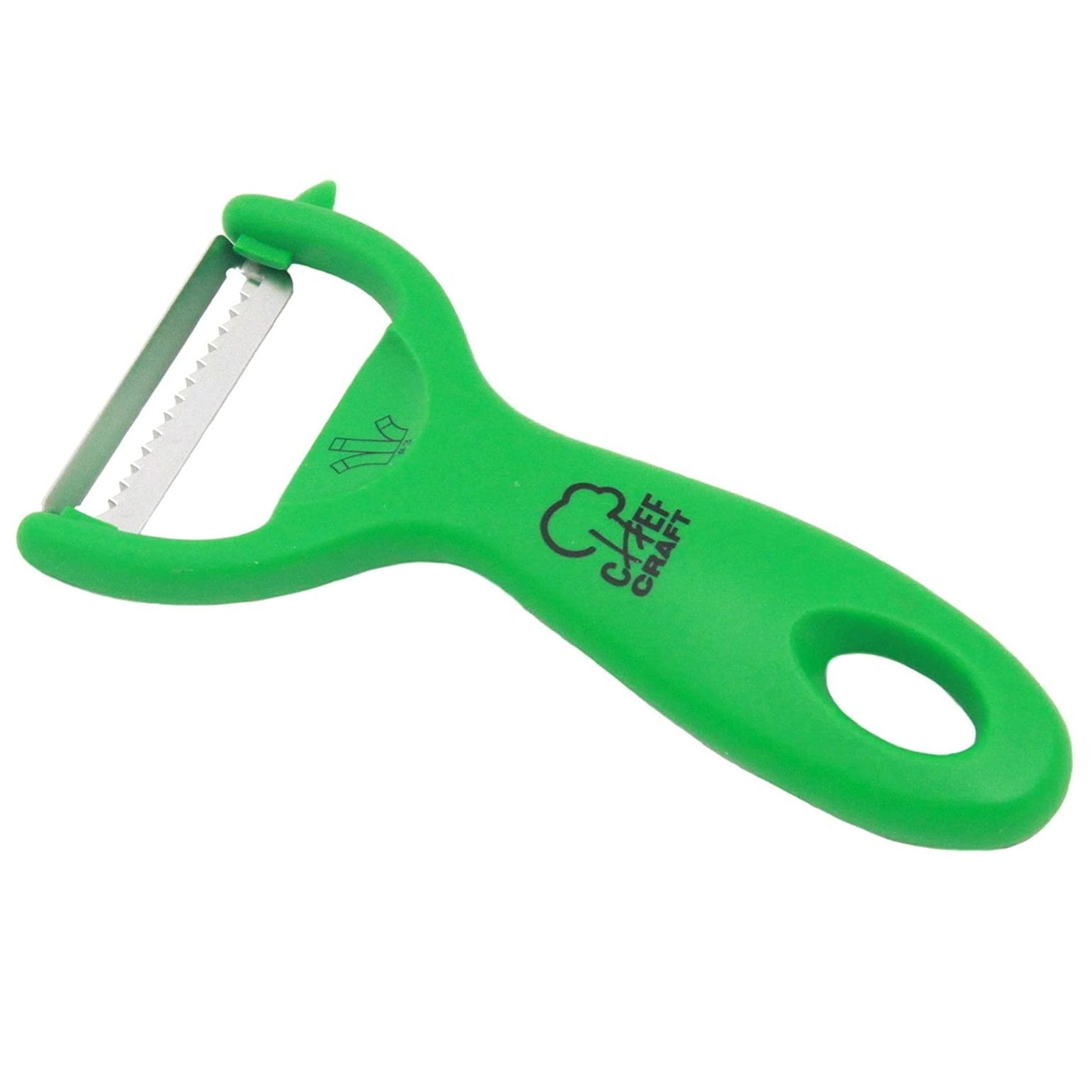 Chef Craft Y-Shaped Julienne Coarse Vegetable Peeler - Stainless Steel ...